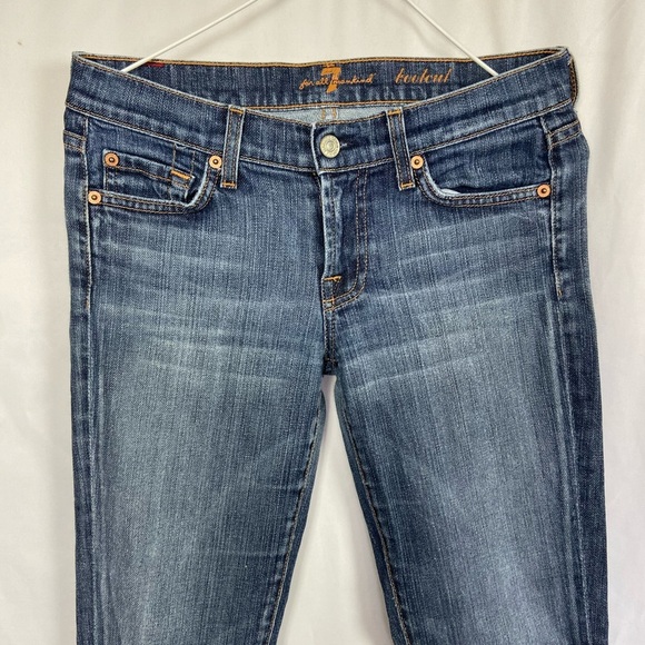 7 For All Mankind | Jeans | 7 Fam Bootcut Distressed Wash Jeans 26 ...